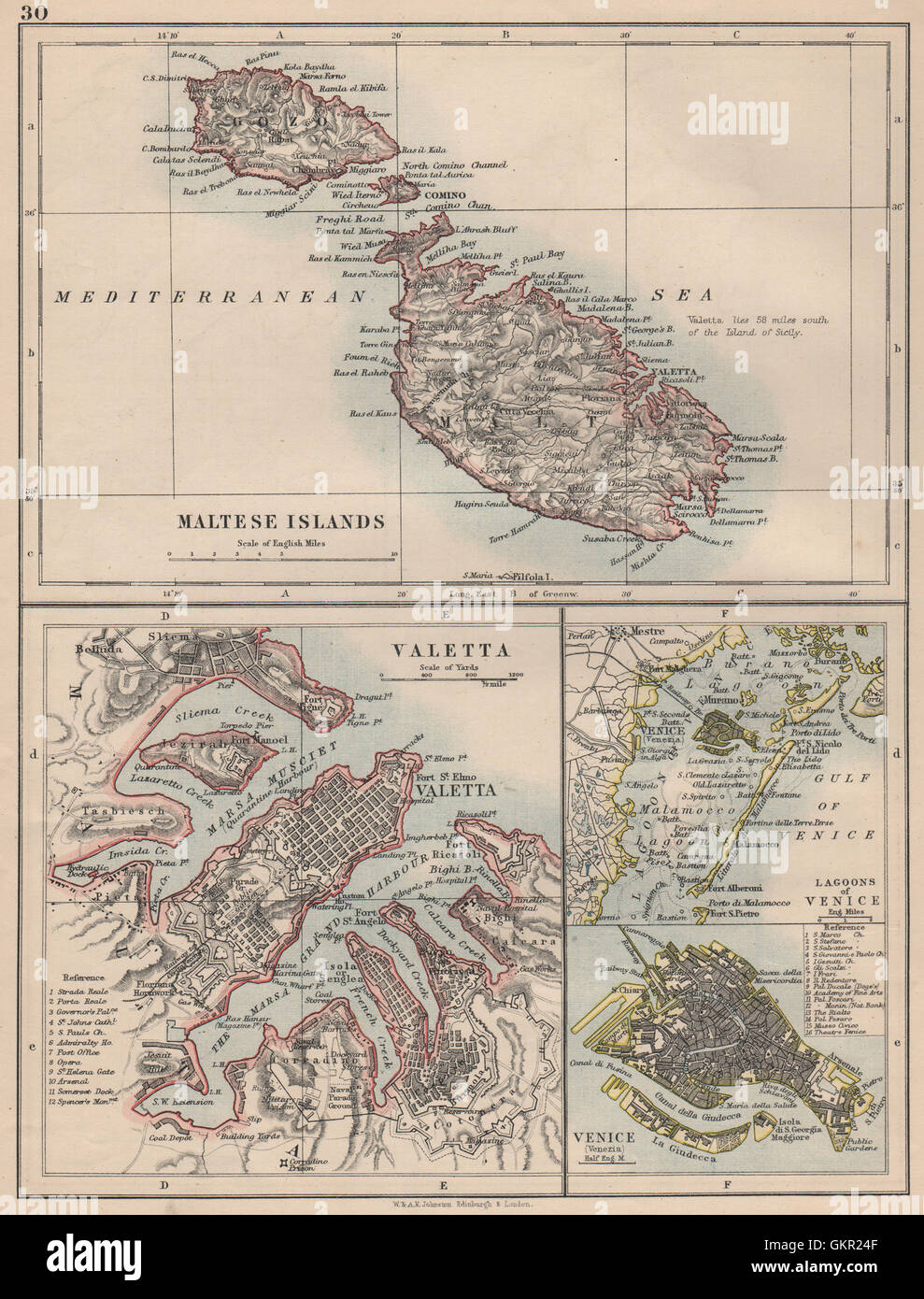 Gozo map hi-res stock photography and images - Alamy