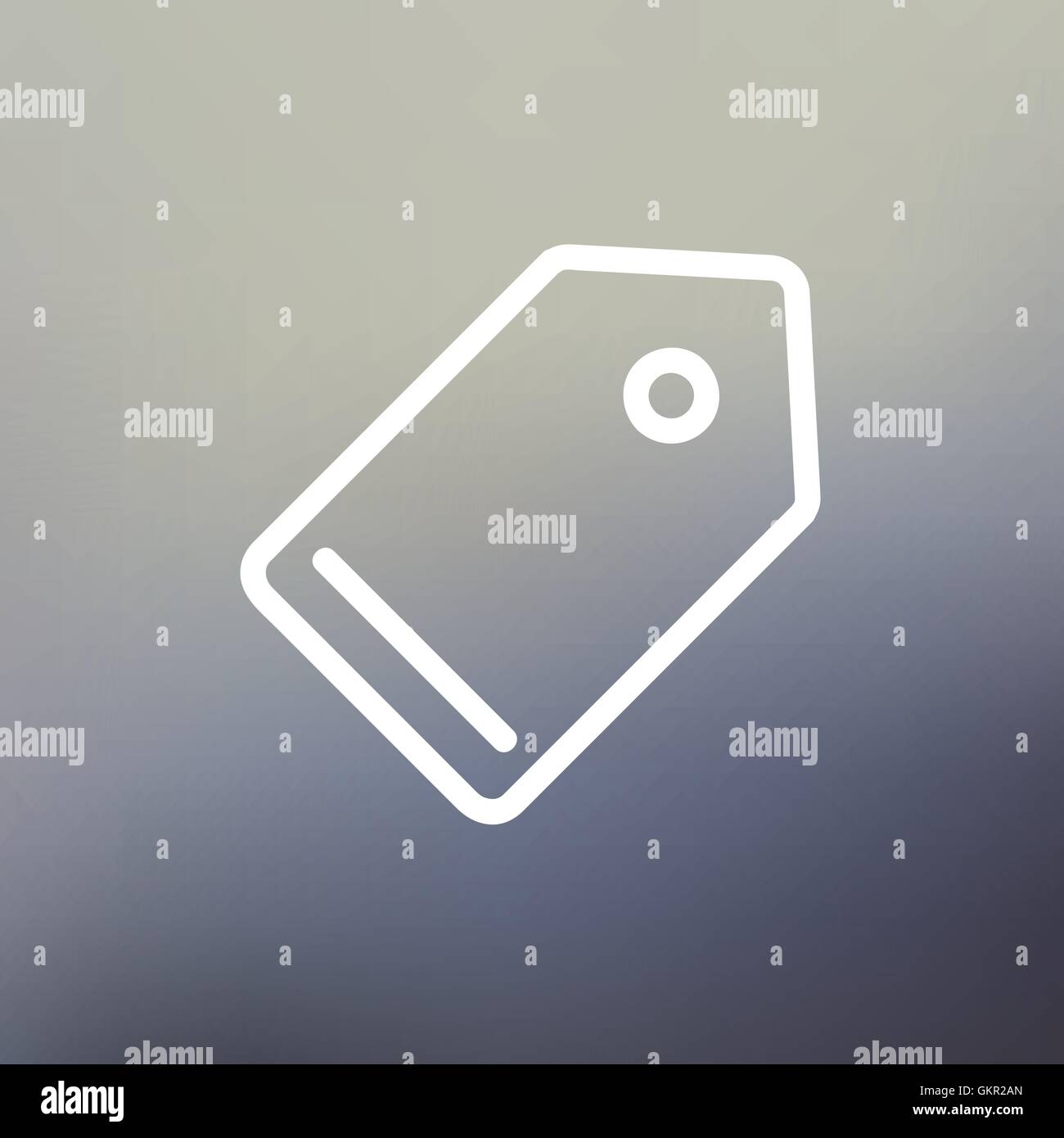 Blank name tag Stock Vector Images - Alamy