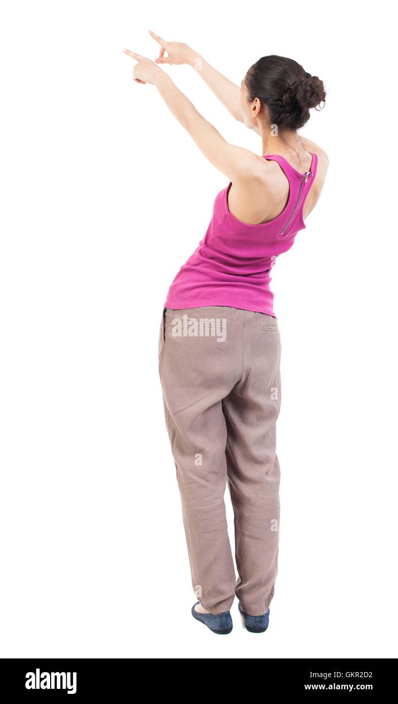 back view of woman Stock Photo - Alamy