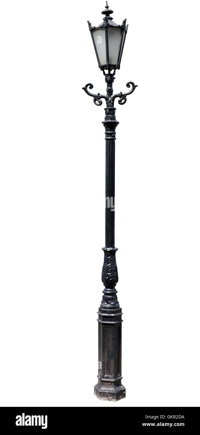 Double lamp post night light hi-res stock photography and images - Alamy