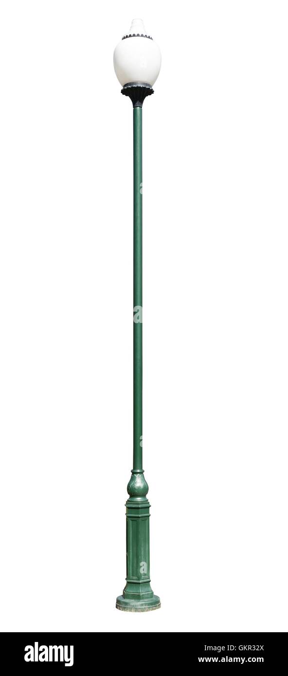 Tall lamp post Cut Out Stock Images & Pictures - Alamy