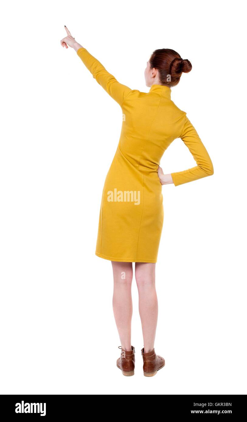 back view of woman Stock Photo - Alamy