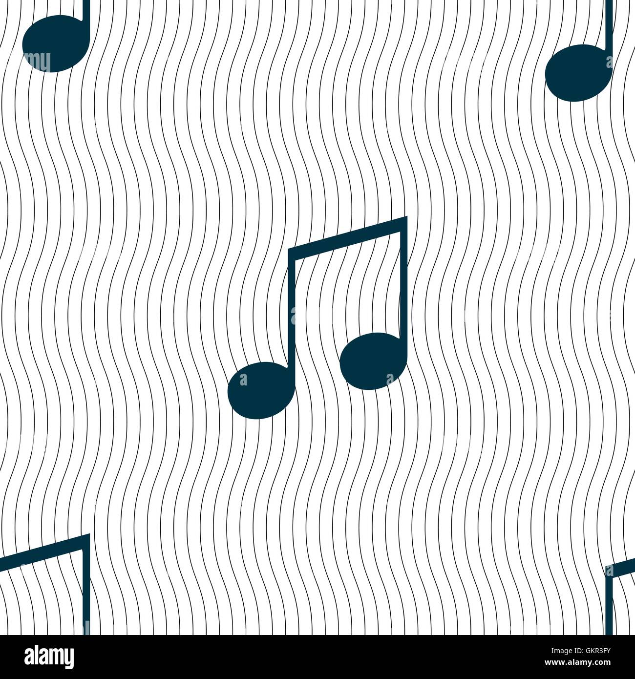 Musical Note Music Ringtone Icon High Resolution Stock Photography and ...