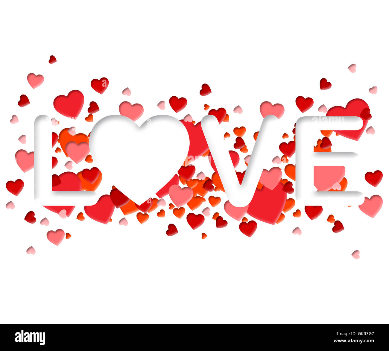 Love Word Representing Adoration devotion And Romance Stock Photo - Alamy