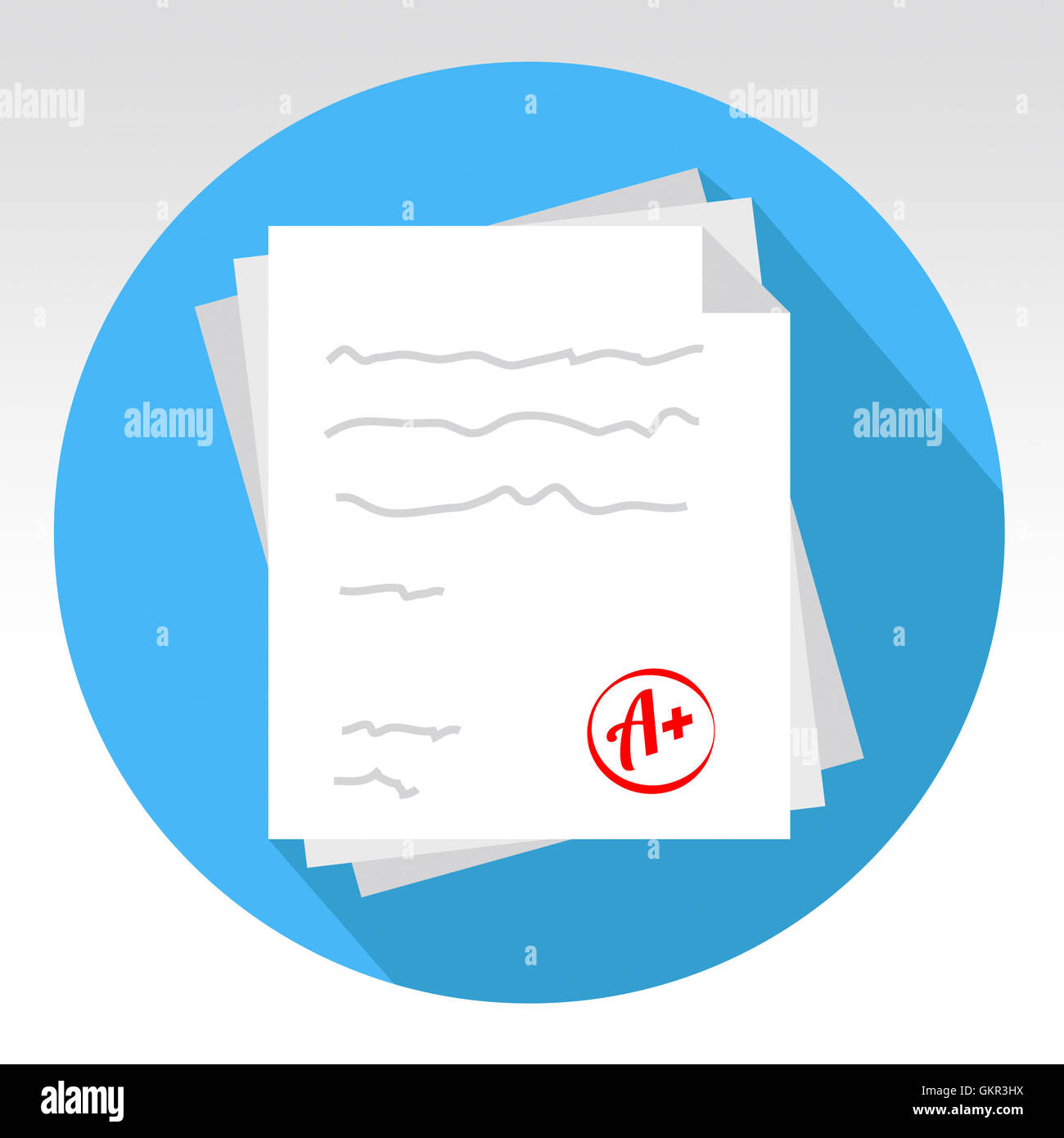 A plus grade test hi-res stock photography and images - Alamy