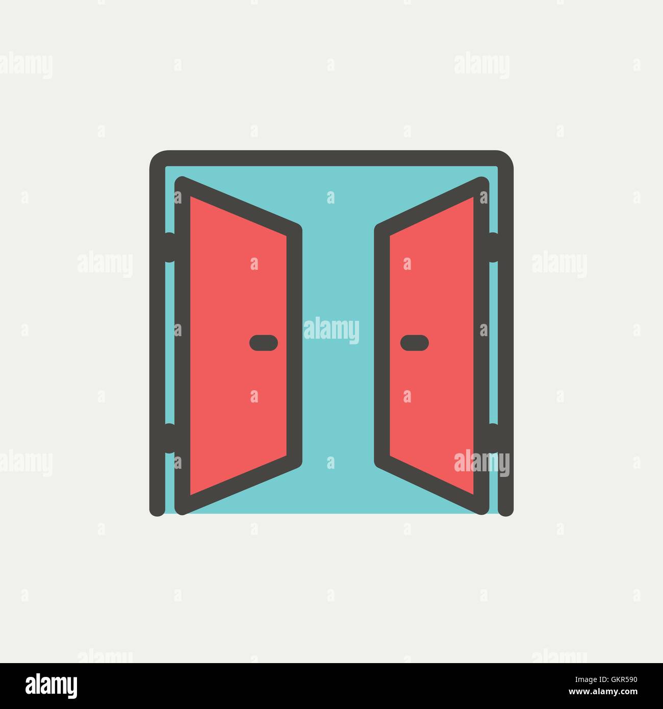 Closet door at night hi-res stock photography and images - Alamy