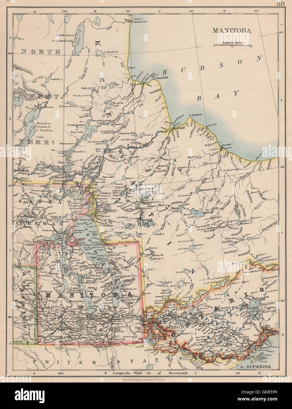 Canadian pacific map hi-res stock photography and images - Alamy