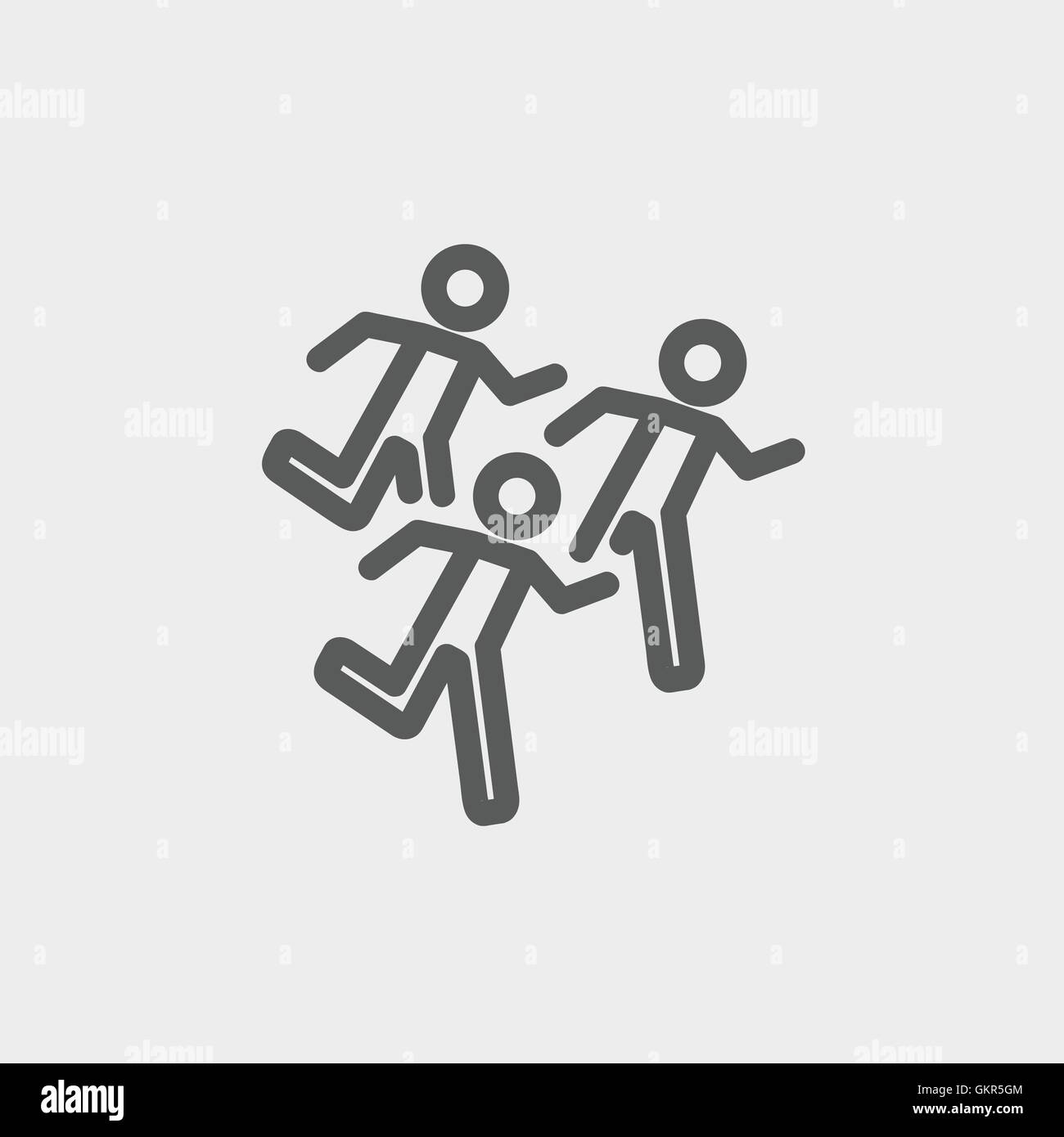 Marathon icon hi-res stock photography and images - Alamy