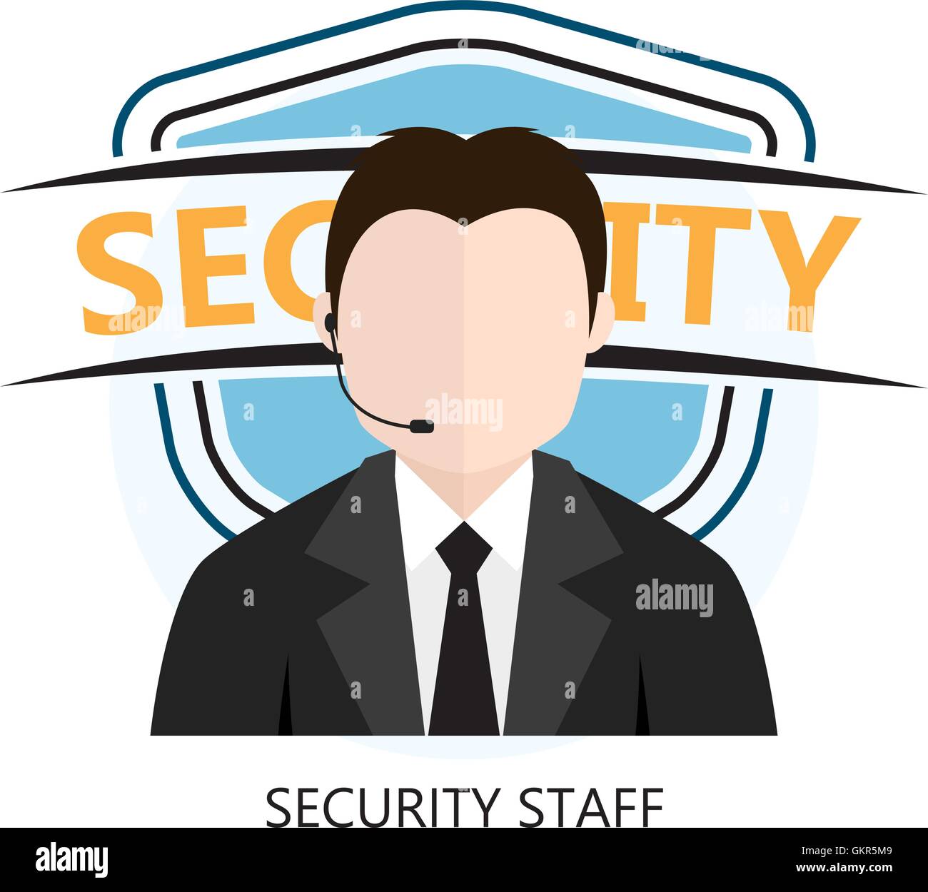 Safety staff Stock Vector Images - Alamy