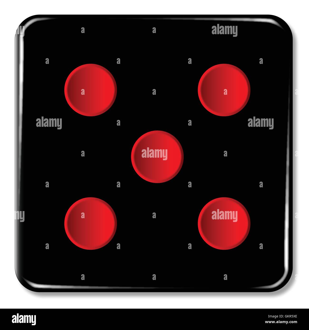 Five cube Stock Vector Images - Alamy