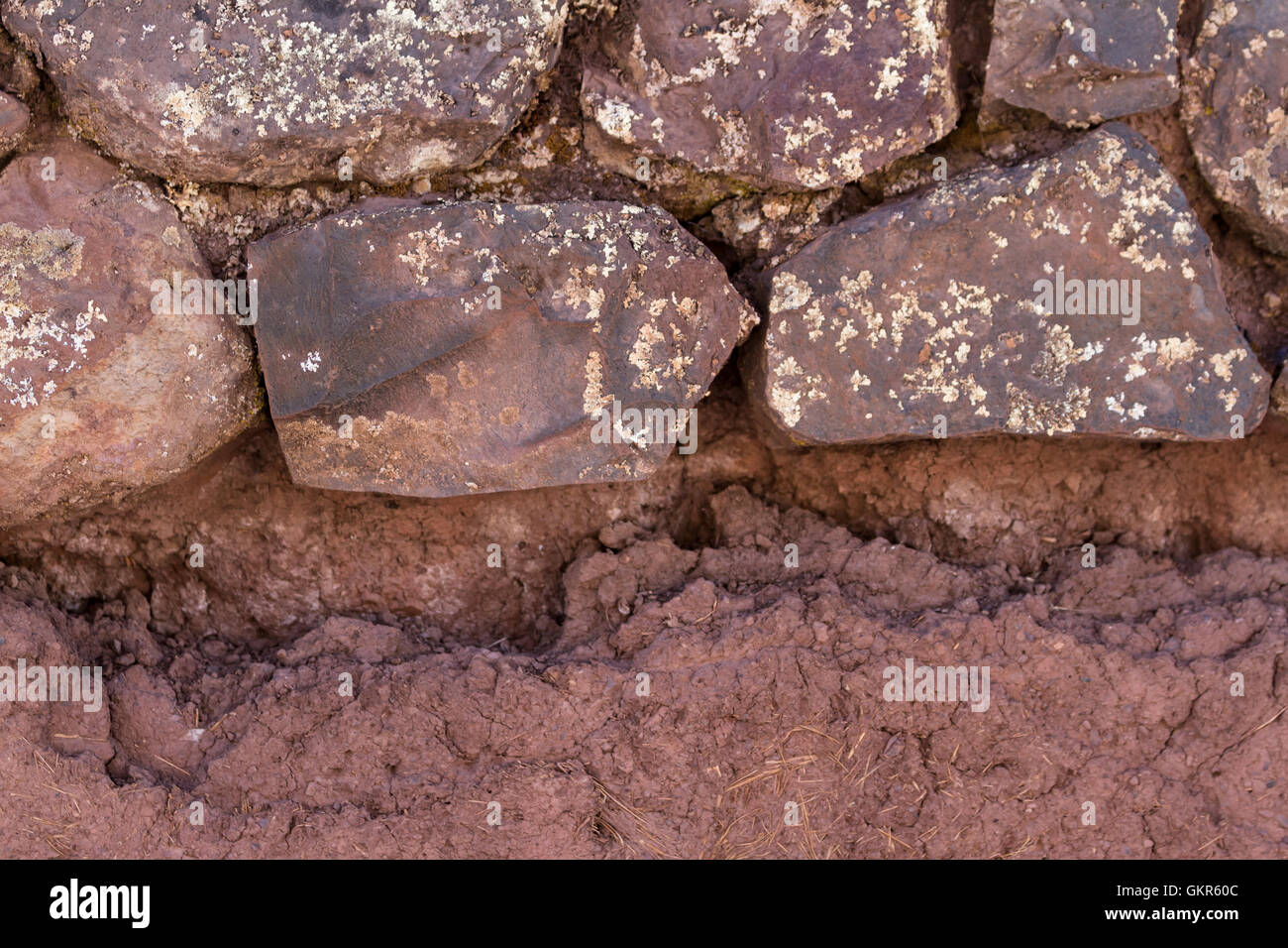 stone walls in Peru with tool marks and uneven surfaces Stock Photo - Alamy