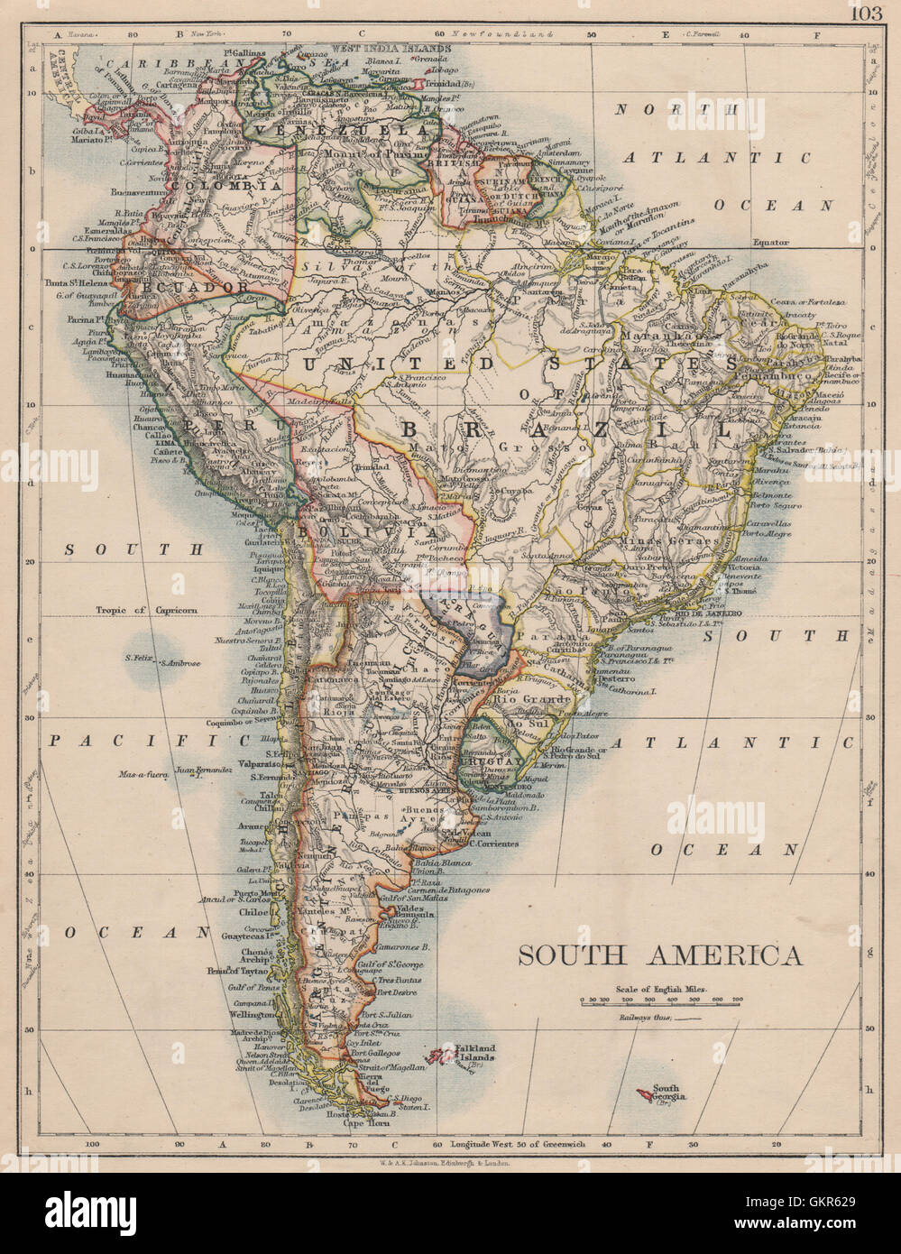 1895 Brazil High Resolution Stock Photography and Images - Alamy