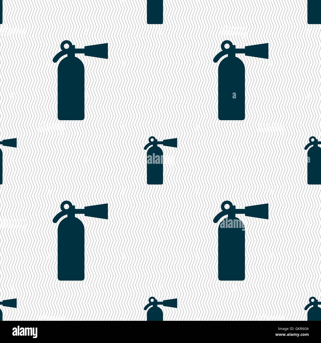 Foam spray fire extinguisher sign Stock Vector Images - Alamy