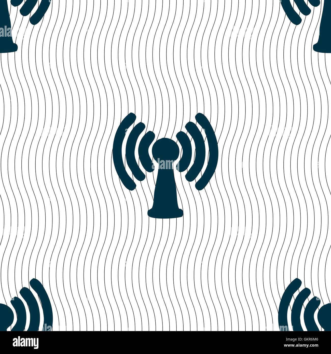 Mobile internet tower Stock Vector Images - Alamy