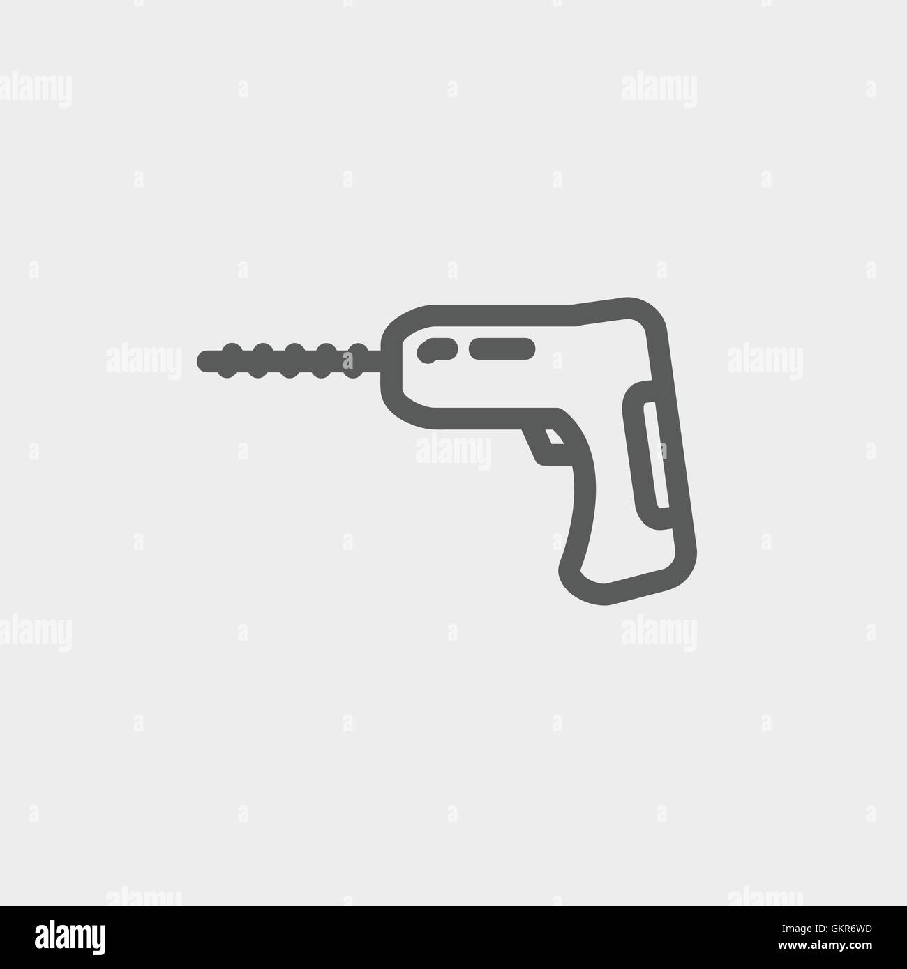 Drill chisel Black and White Stock Photos & Images - Alamy