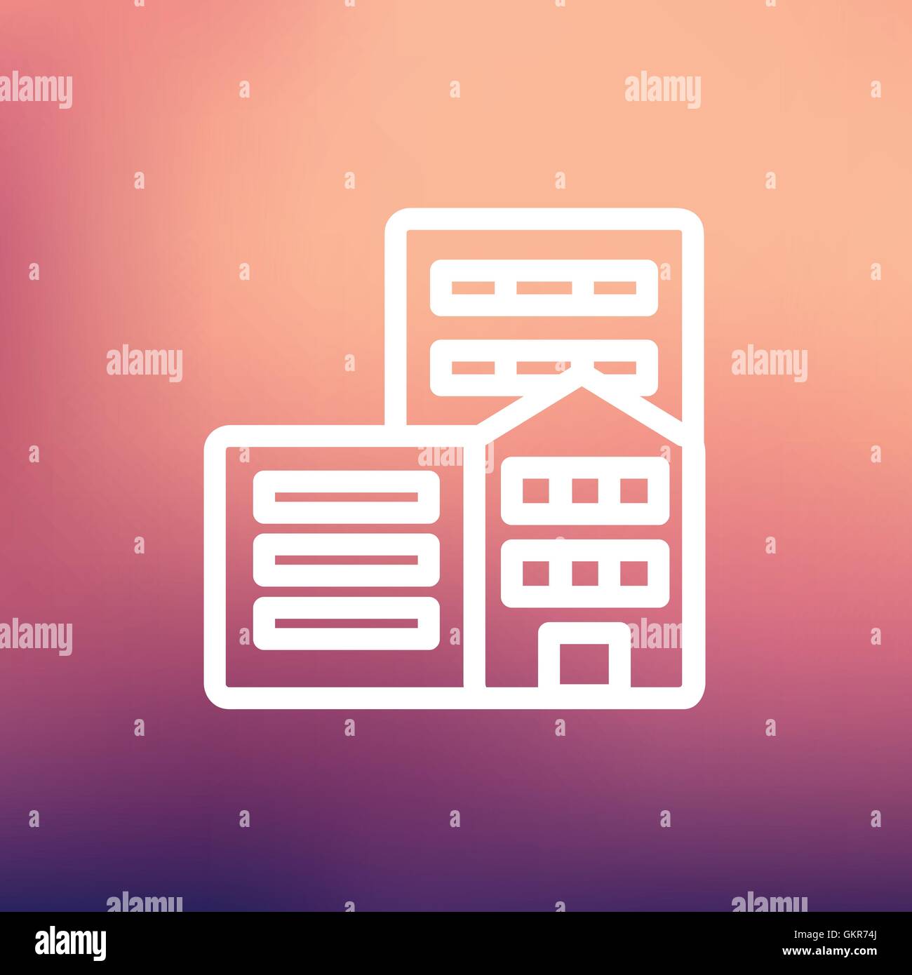 Center line road Stock Vector Images - Alamy