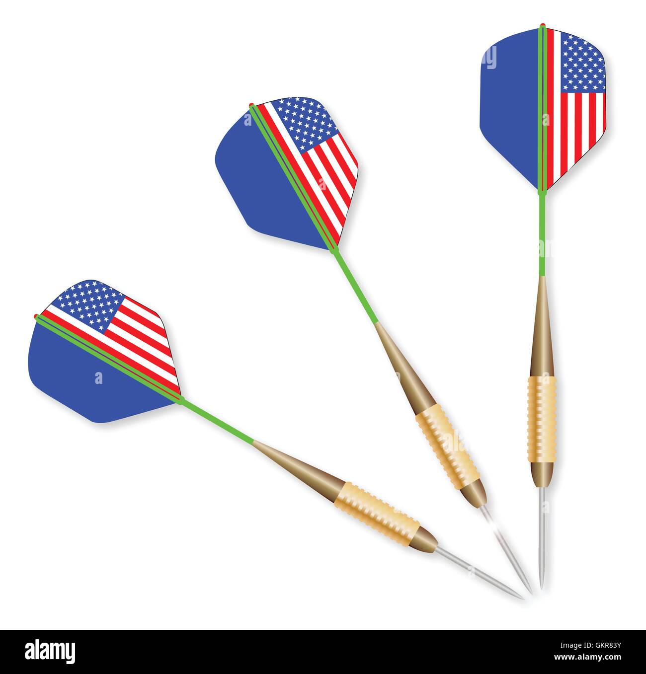 Flag darts Stock Vector Images - Alamy