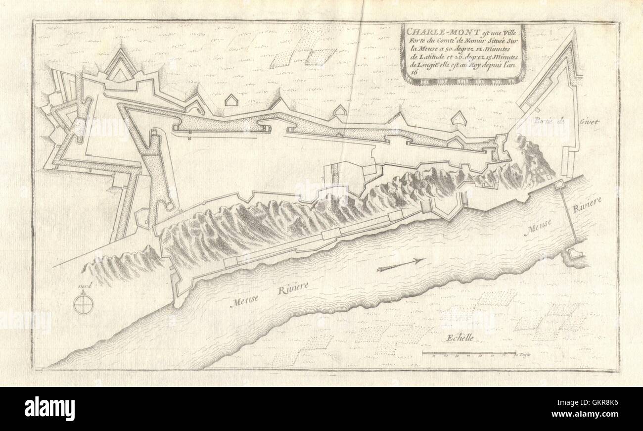 Map of charle mont hi-res stock photography and images - Alamy