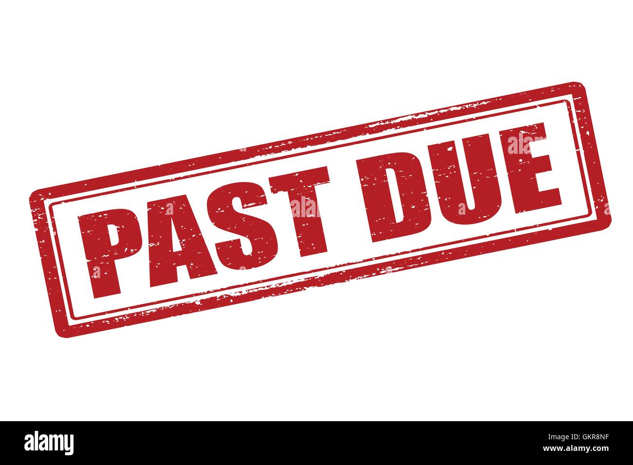 Past due Stock Vector Images - Alamy