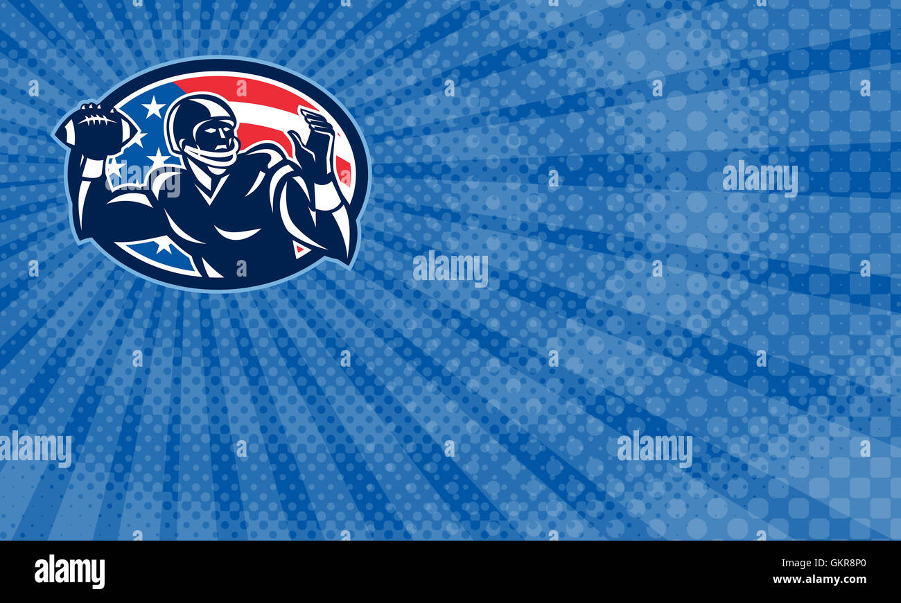 Quarterback school business card hi-res stock photography and images ...