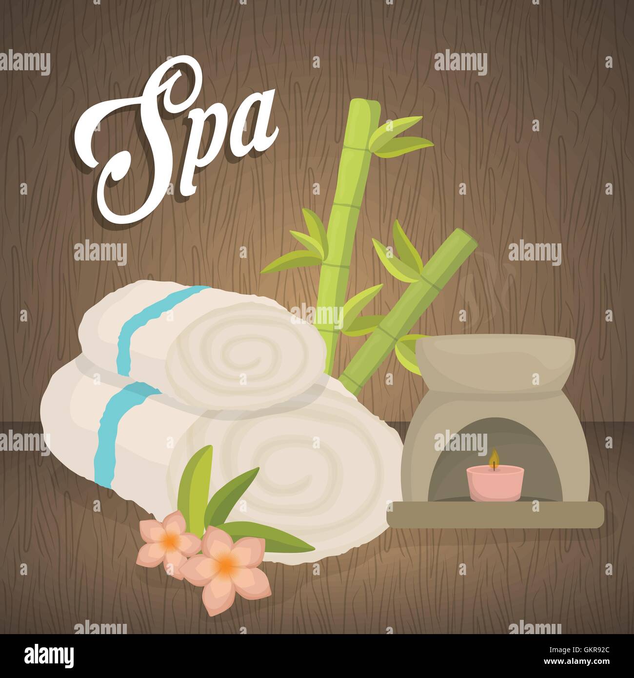 Illustration of spa center, vector design Stock Vector Image & Art - Alamy