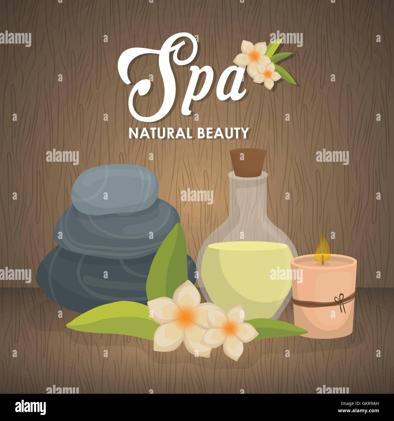 Illustration of spa center, vector design Stock Vector Image & Art - Alamy