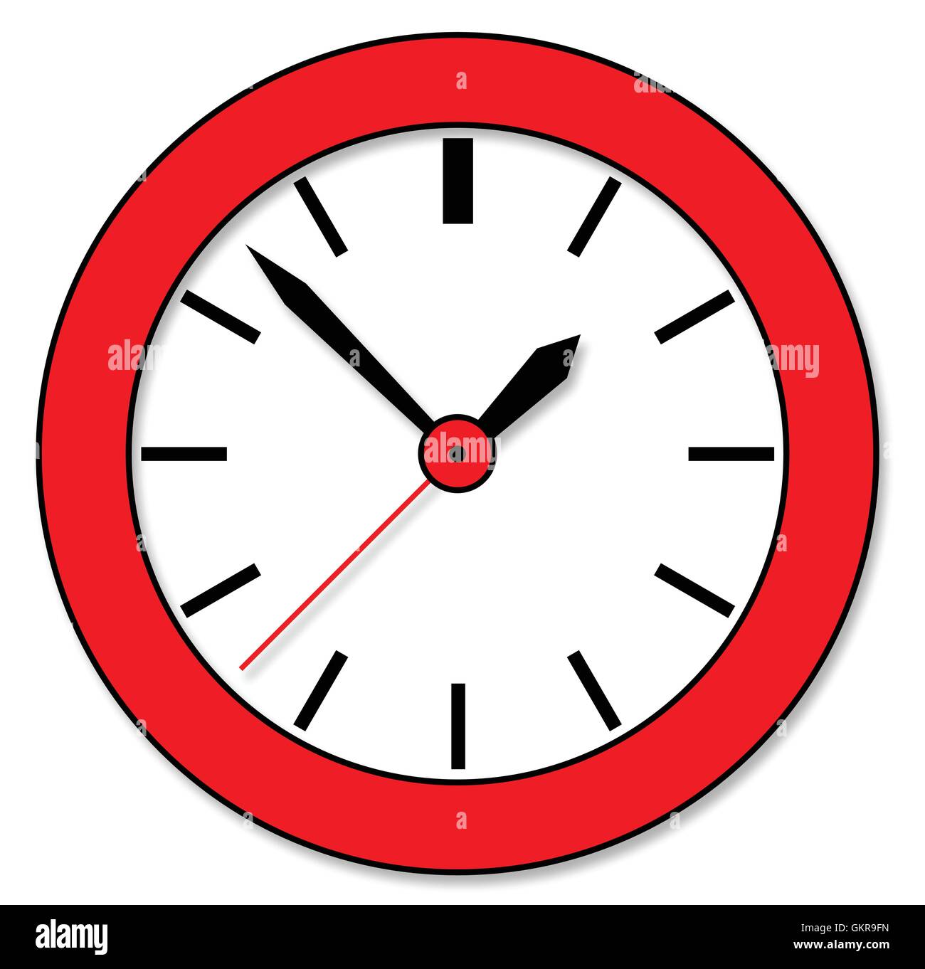 Minutes second Stock Vector Images - Alamy