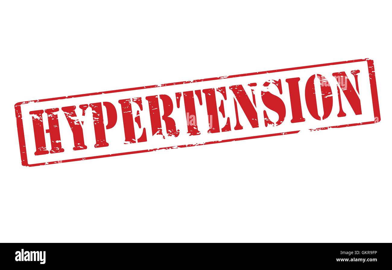Hypertension symbol hi-res stock photography and images - Alamy