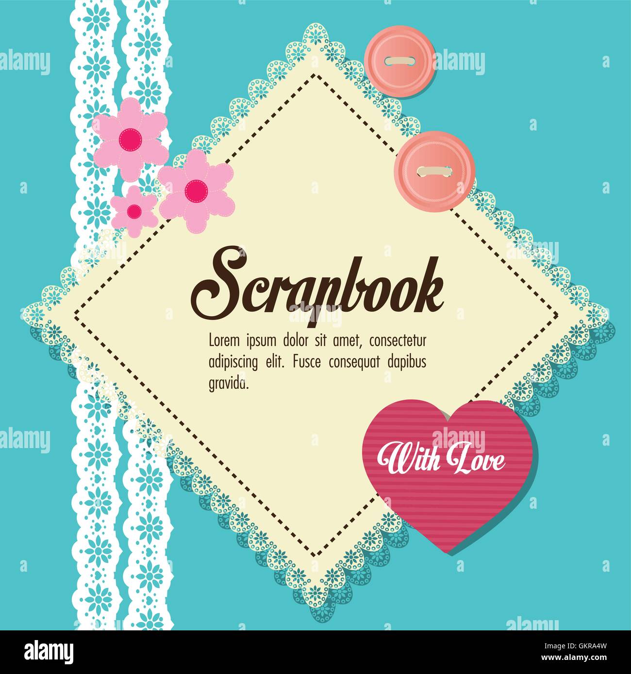 Design of Scrapbook icons, vector design Stock Vector Image & Art - Alamy