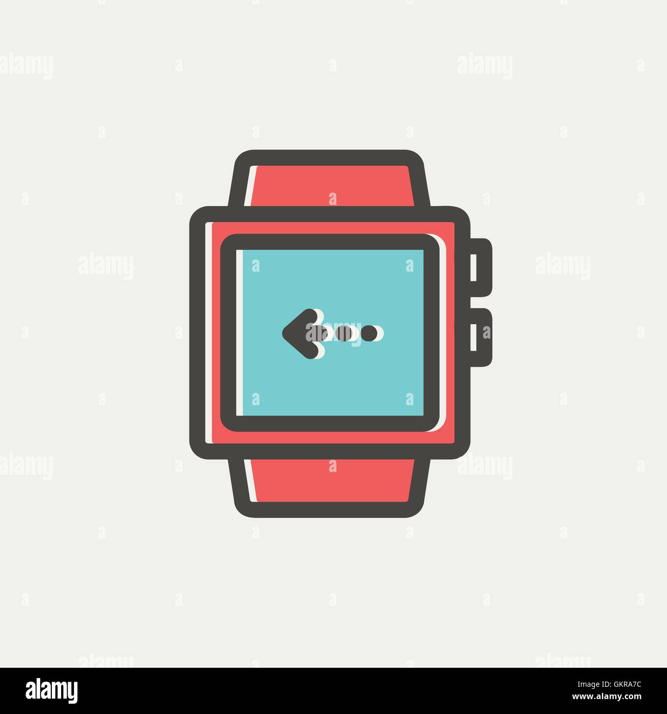 Blank Digital Watch Drawing Unique Watch Tattoo Design