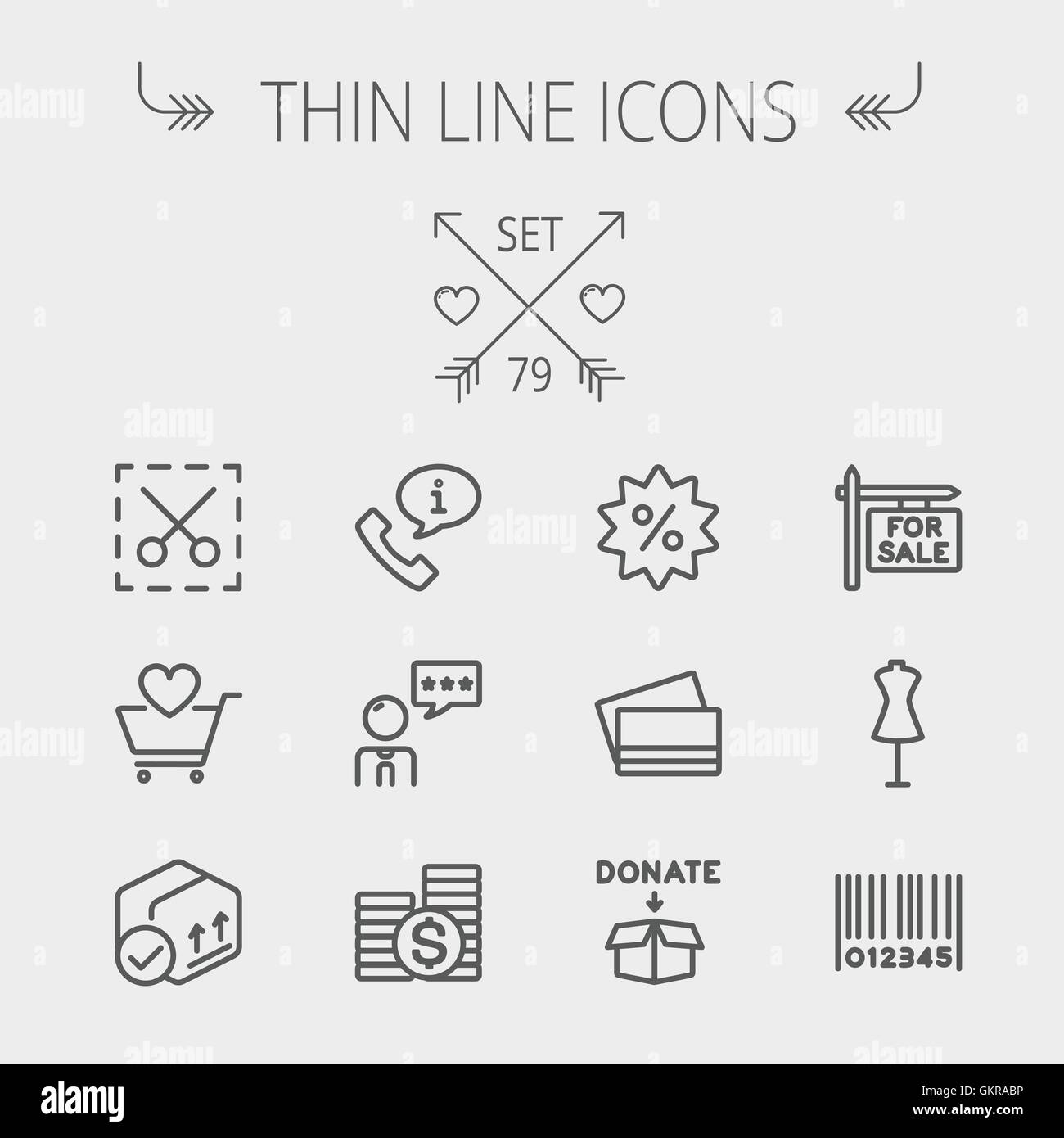 Online shopping barcode Black and White Stock Photos & Images - Alamy