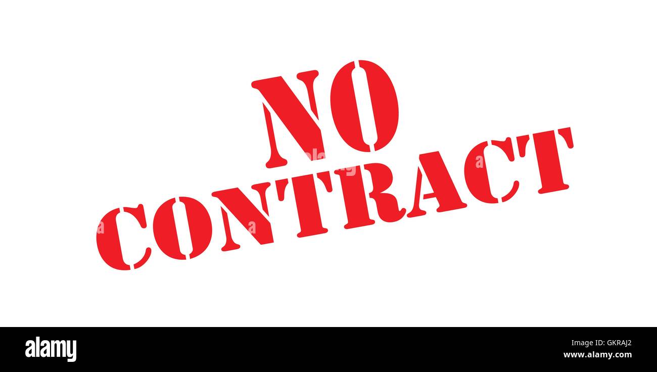 No contract text Cut Out Stock Images & Pictures - Alamy
