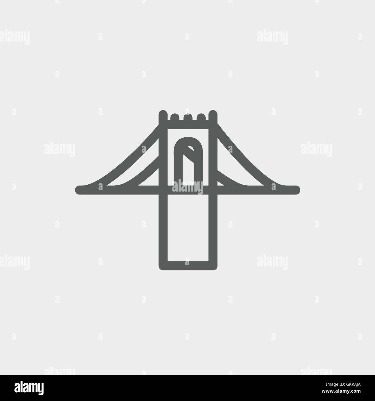 Commercial bridge Stock Vector Images - Alamy