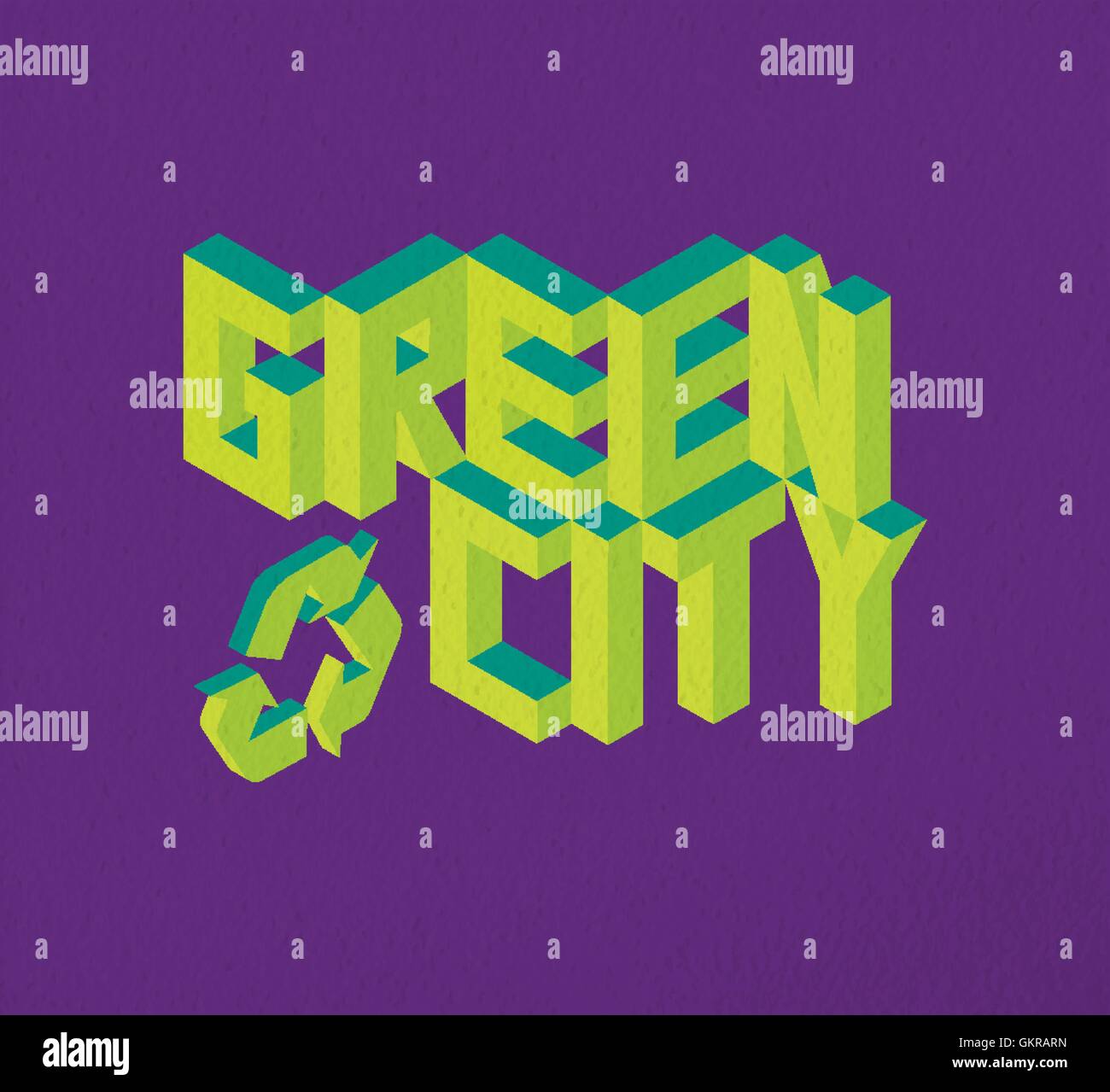 Smart city green energy Stock Vector Images - Alamy