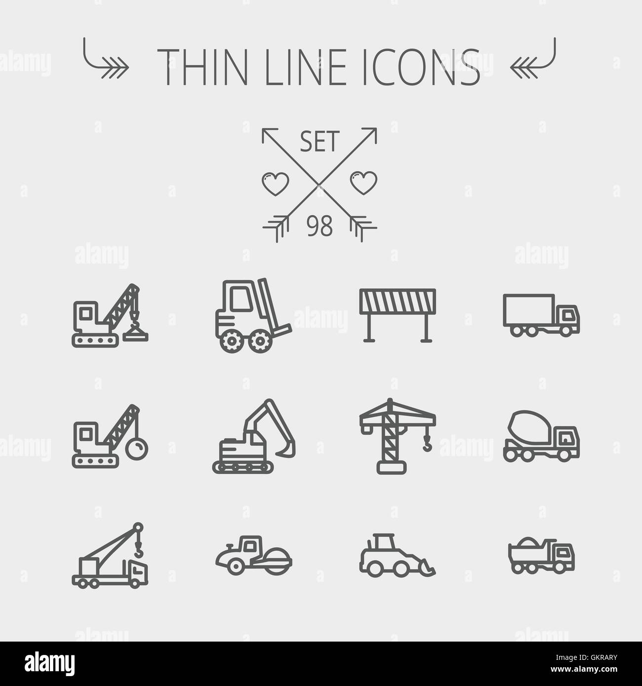 Construction truck trailer Black and White Stock Photos & Images - Alamy