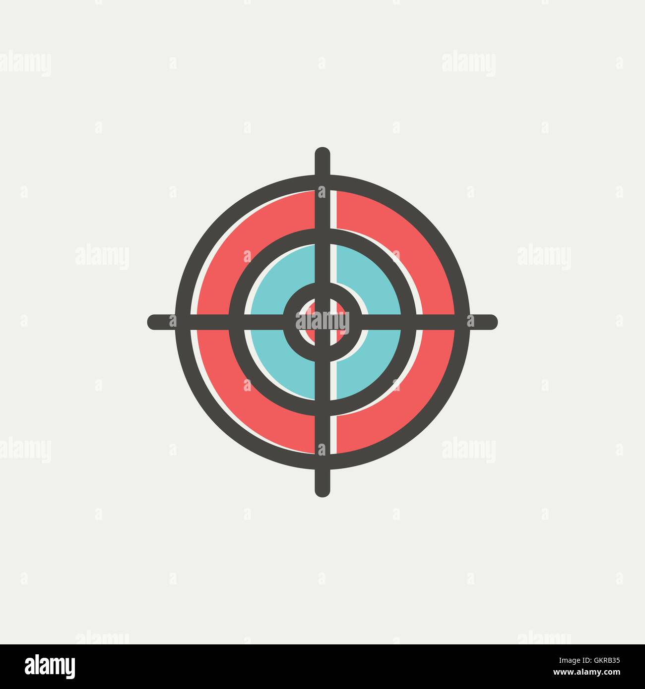 Crosshair target hi-res stock photography and images - Alamy