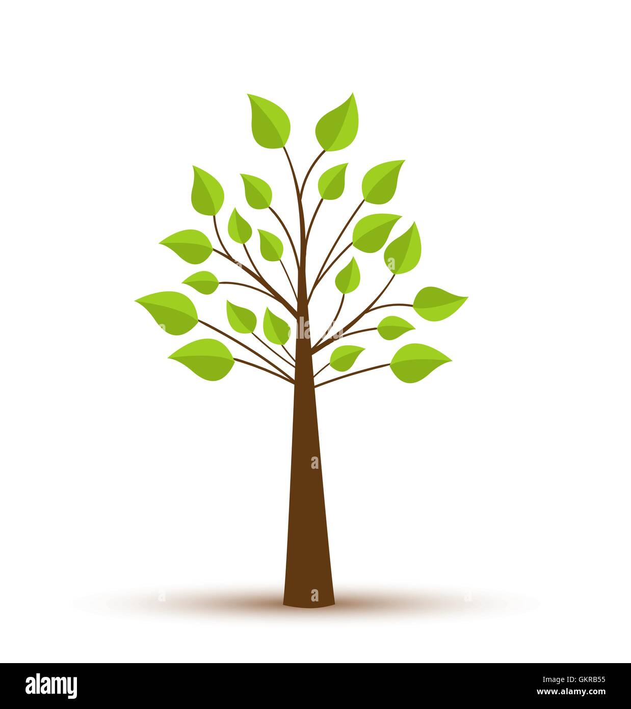 Green brain tree hi-res stock photography and images - Alamy