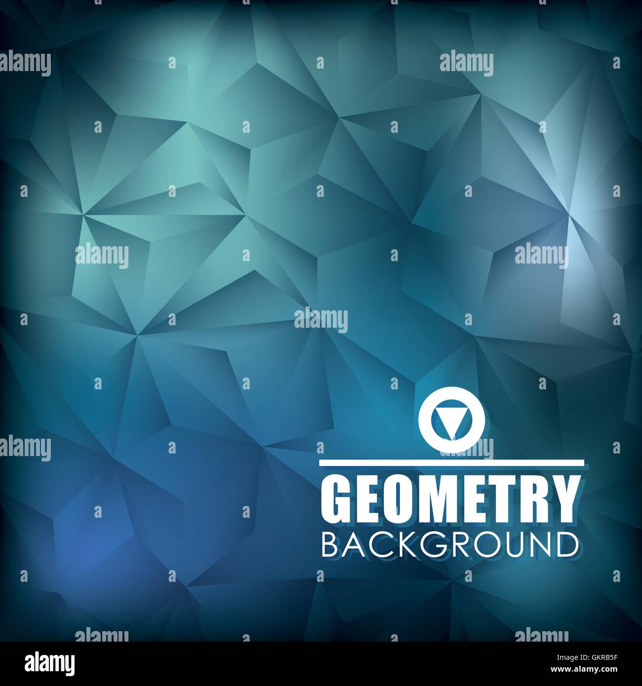 Geometry blue background, vector design Stock Vector Image & Art - Alamy