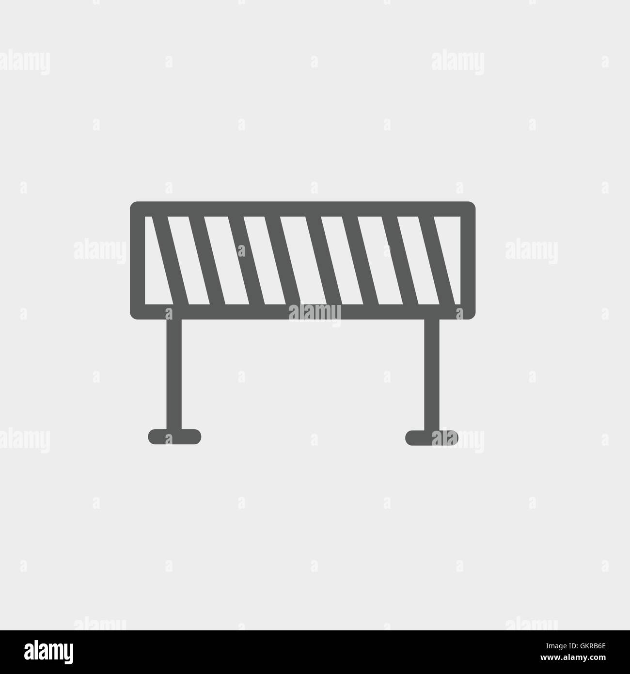 Road construction sign line Black and White Stock Photos & Images - Alamy