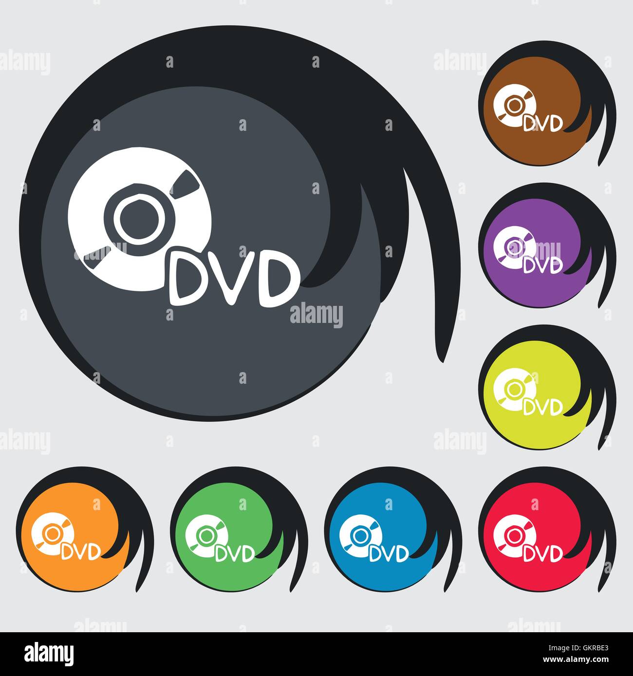 Dvd cover artwork Stock Vector Images - Alamy