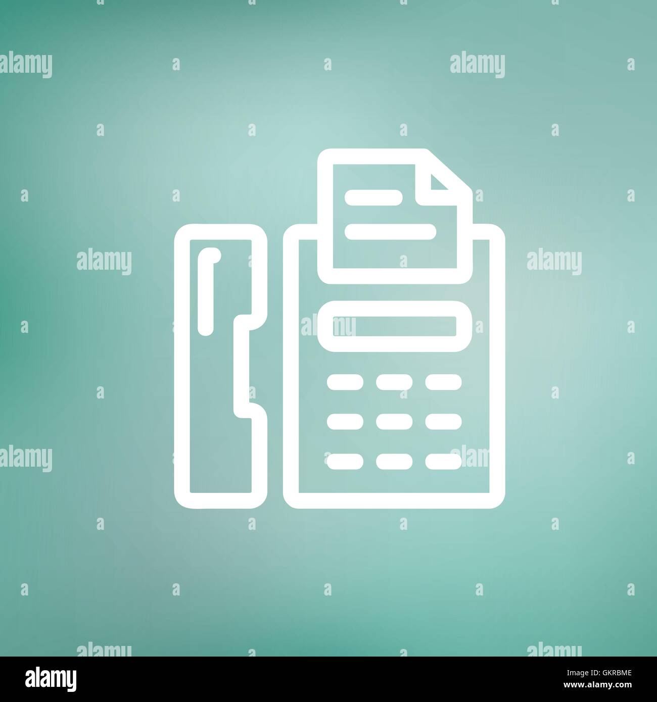 Communications machine Stock Vector Images - Alamy