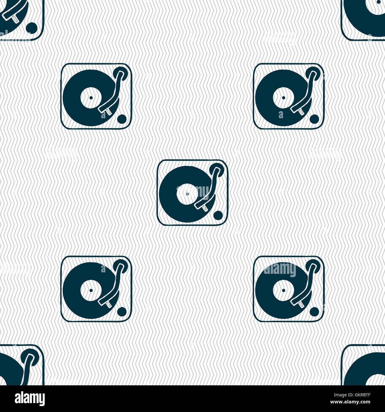 Old gramophone record player Stock Vector Images - Alamy