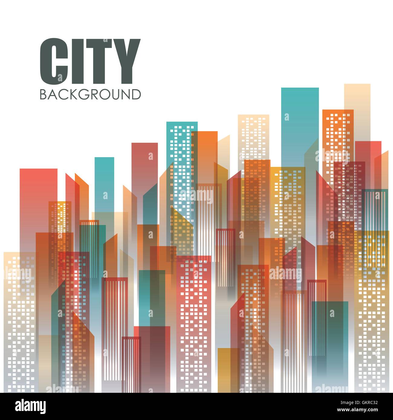 City design. Urban illustration. Buildings concept Stock Vector Image ...