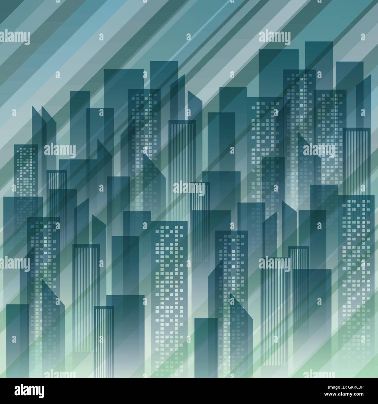 City design. Urban illustration. Buildings concept Stock Vector Image ...