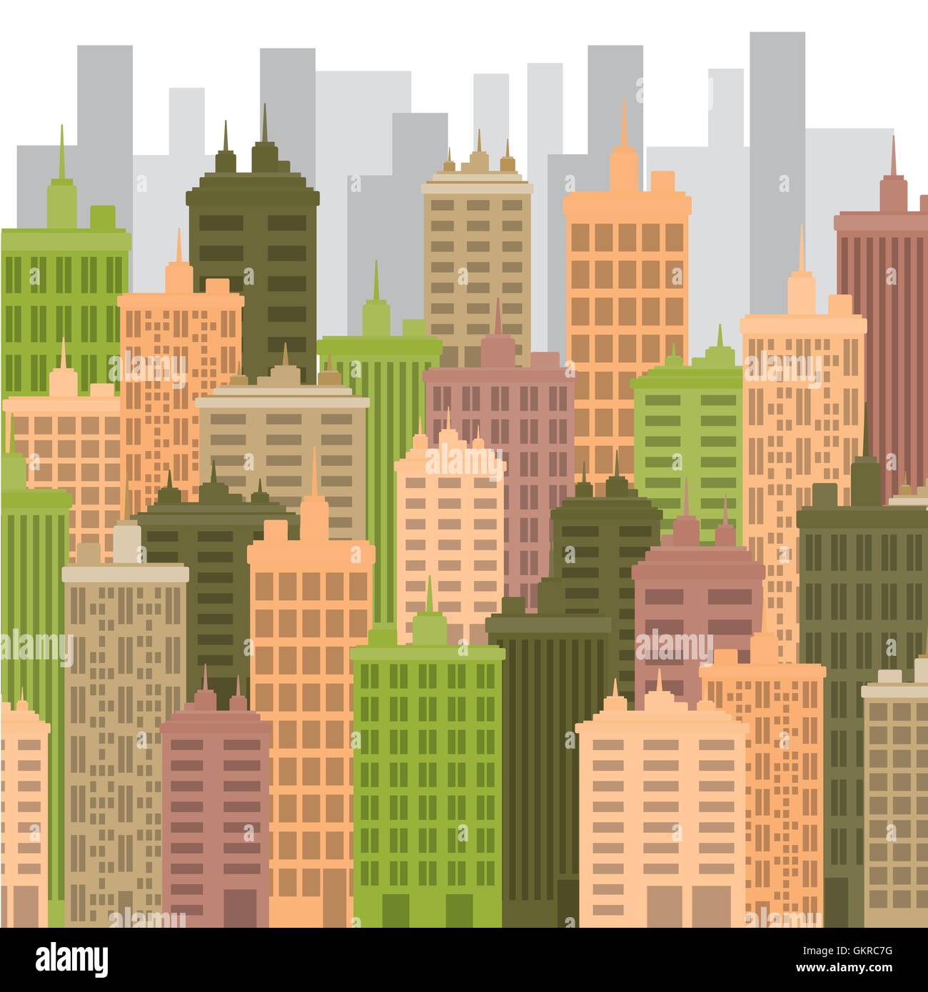 City design. Urban illustration. Buildings concept Stock Vector Image ...
