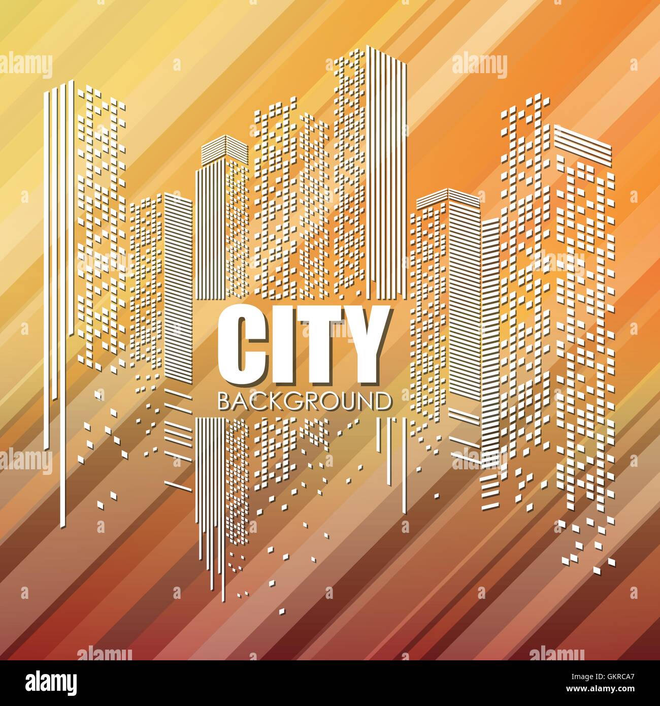 City design. Urban illustration. Buildings concept Stock Vector Image ...