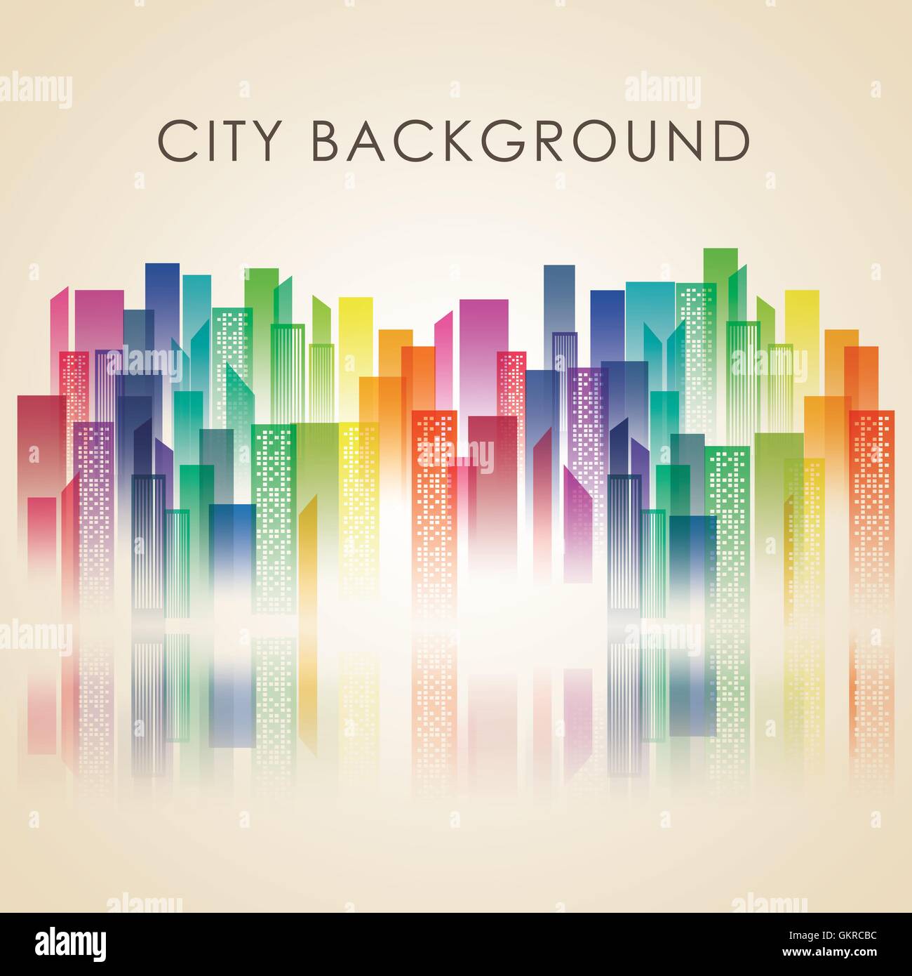 City design. Urban illustration. Buildings concept Stock Vector Image ...