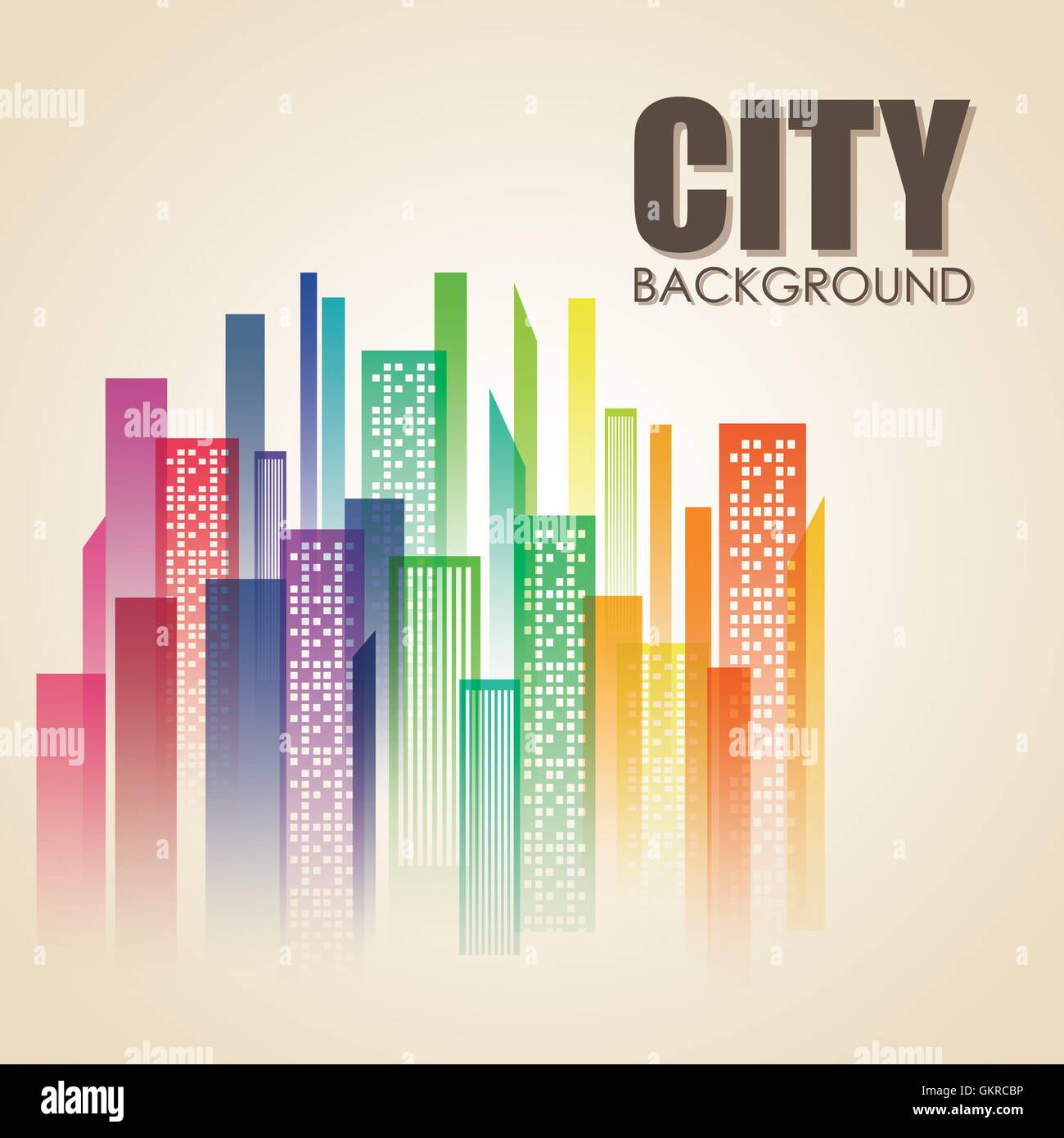 City design. Urban illustration. Buildings concept Stock Vector Image ...