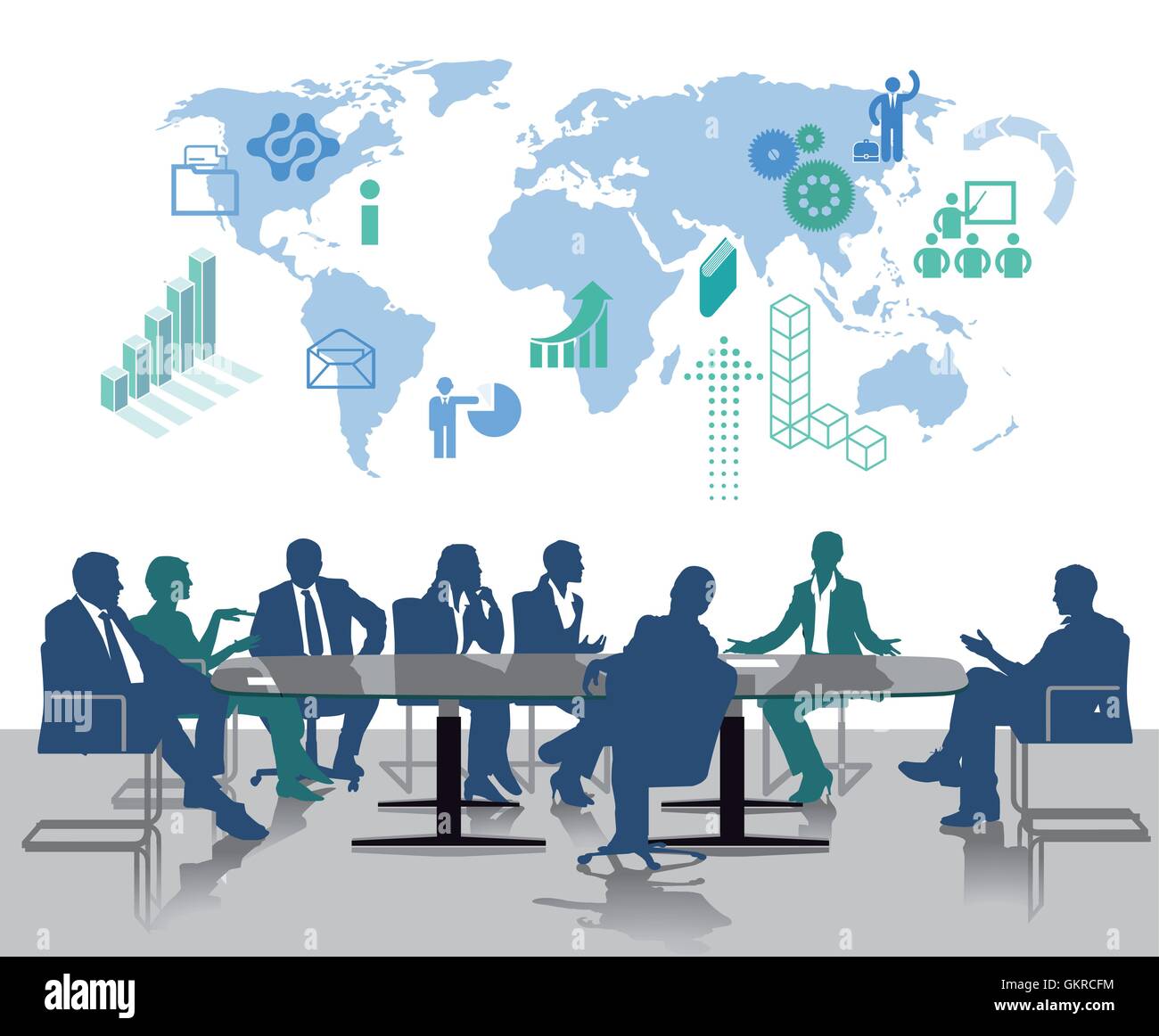 Connection consulting Stock Vector Images - Alamy