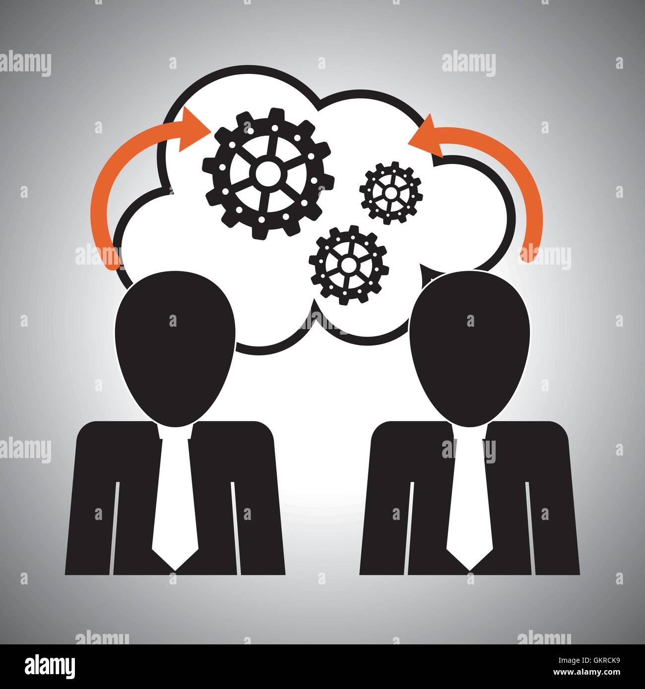 Process design. strategy and technology concept Stock Vector Image ...